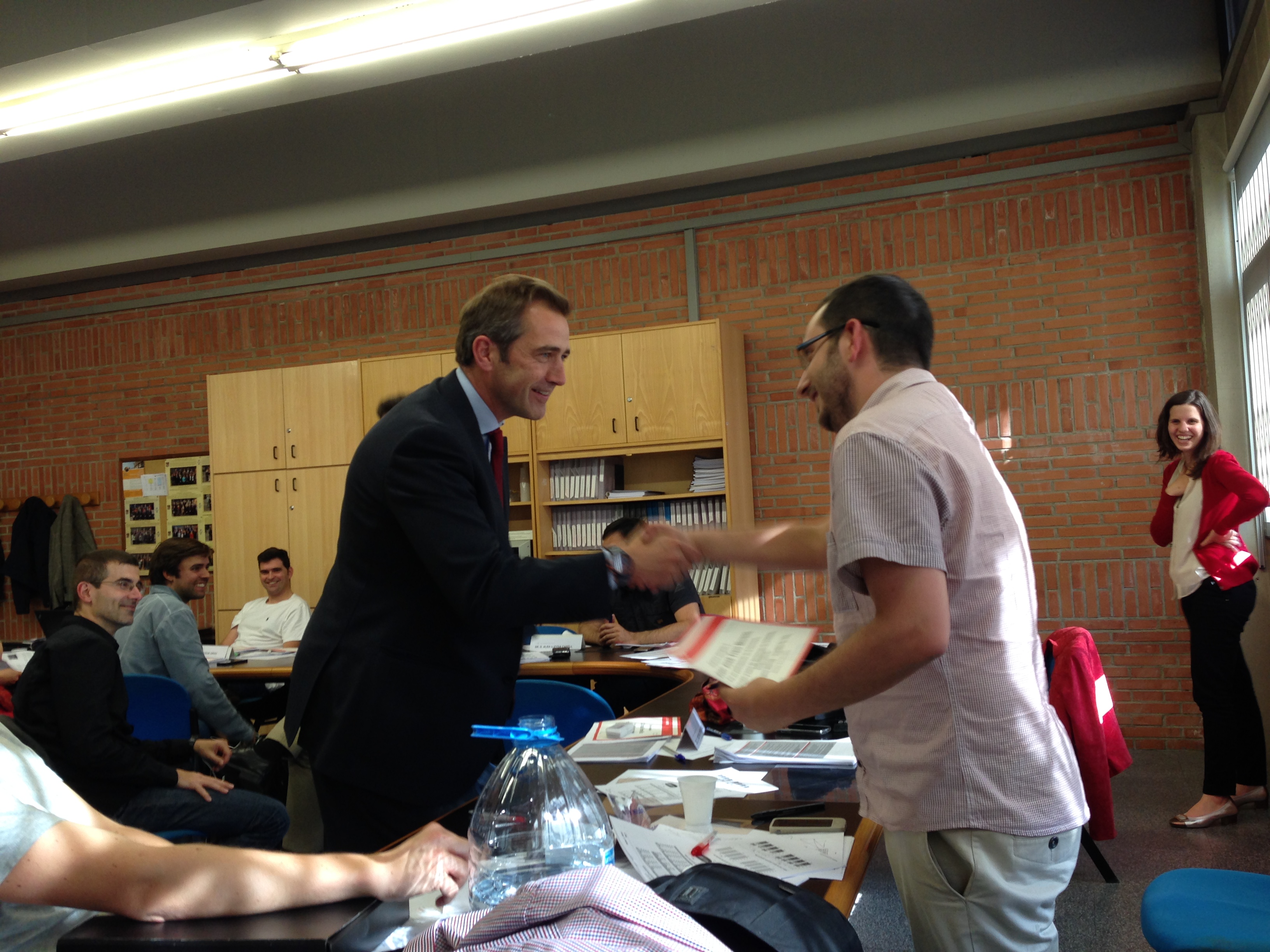 El equipo formado por María Torrent, Cristian Torres, Juan José Trani y ...