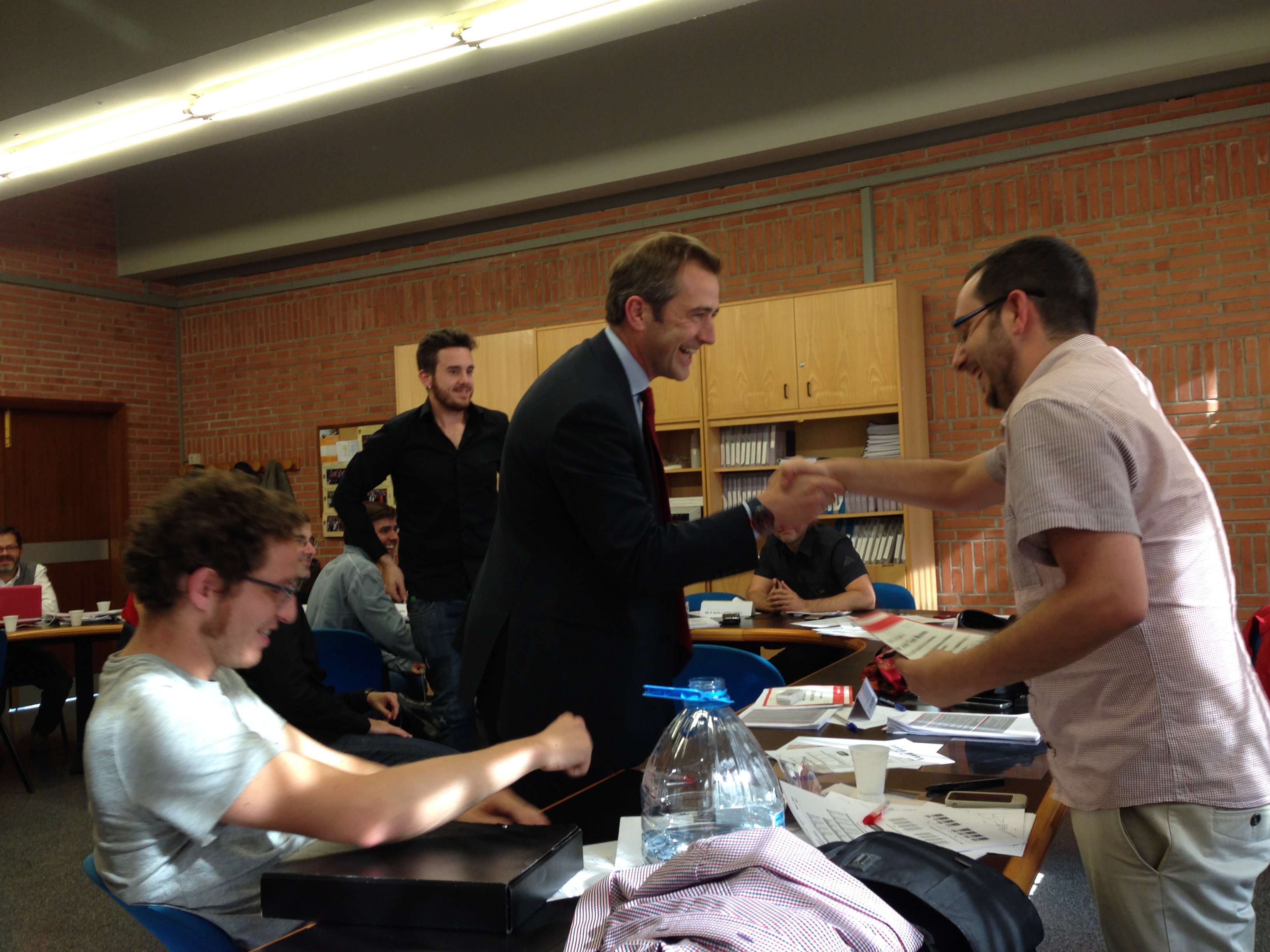 El equipo formado por María Torrent, Cristian Torres, Juan José Trani y ...